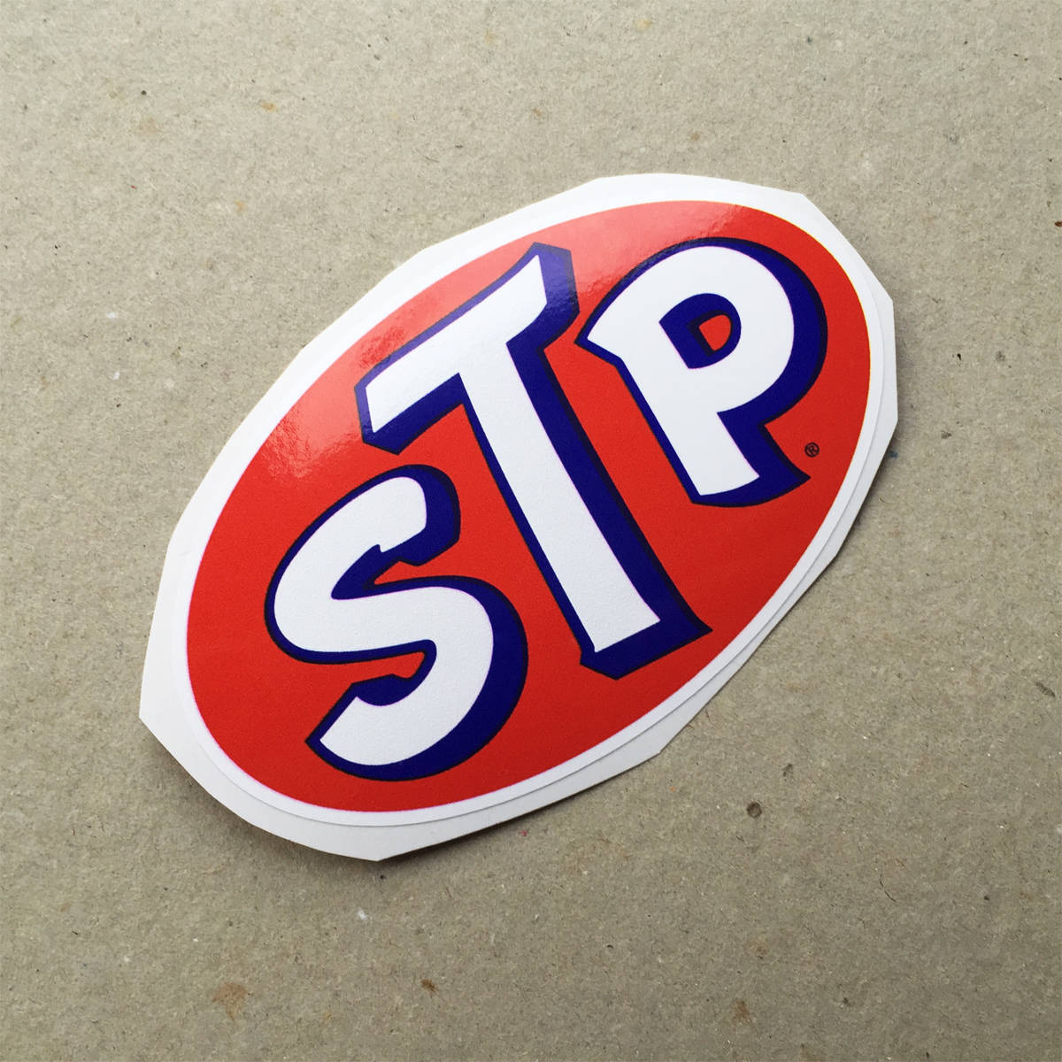Vintage sticker – STP 10 cm - CarBone