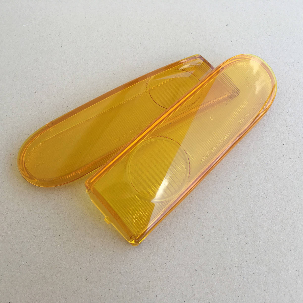 Fog Light Hella Lenses for 993 Yellow - CarBone