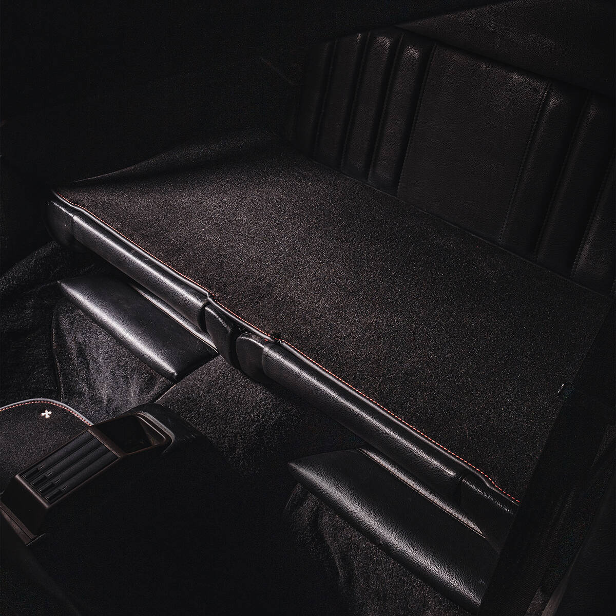 Velour rear seats cover - CarBone