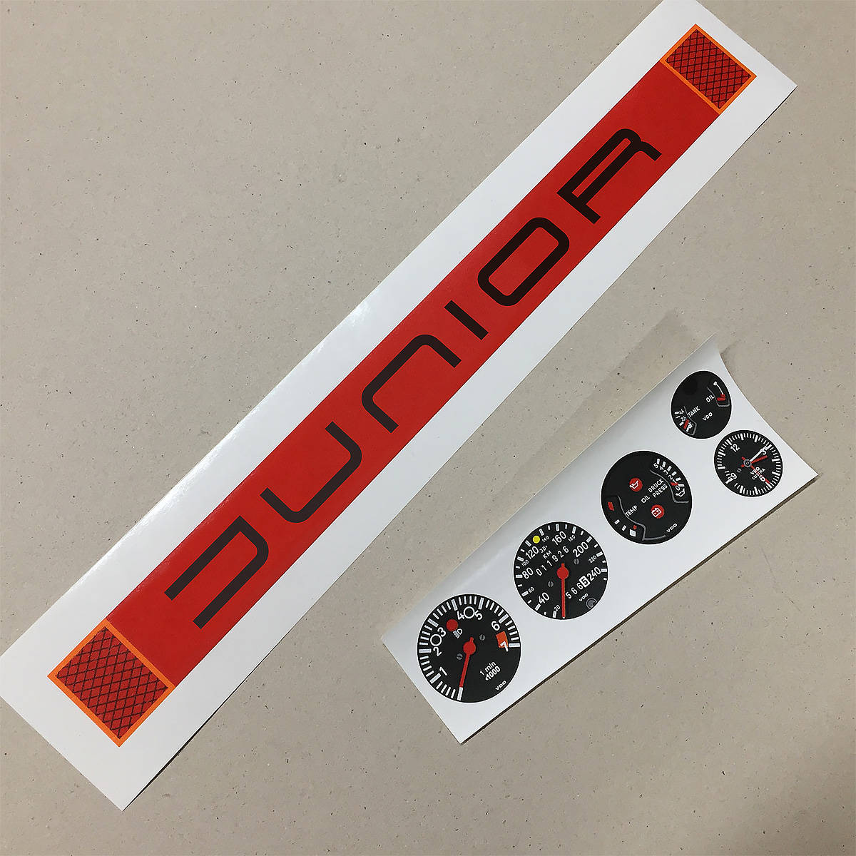 Junior decal set - CarBone